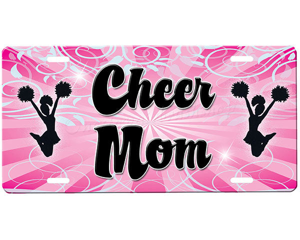Cheerleading License Plate – Onestopairbrushshop