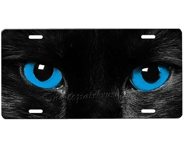 Cat Eyes License Plate – Onestopairbrushshop