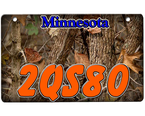 ATV License Plate – Onestopairbrushshop