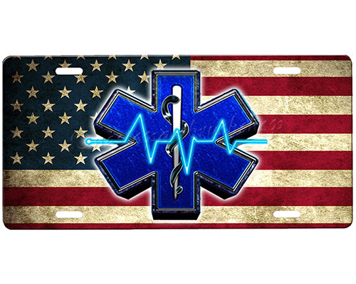 EMT License Plate – Onestopairbrushshop