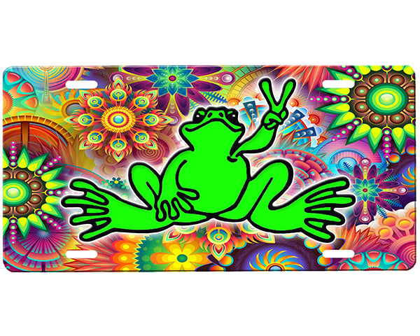 Frog License Plate – Onestopairbrushshop