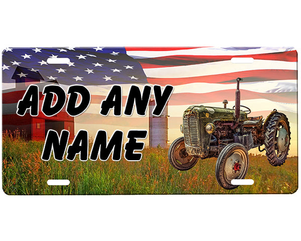 Tractor License Plate – Onestopairbrushshop