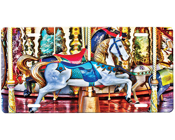 Carousel Horse License Plate – Onestopairbrushshop