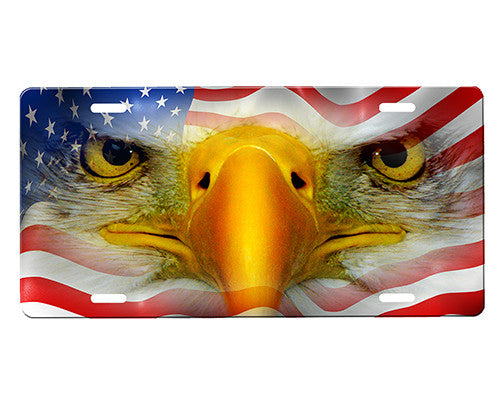 Eagle License Plate – Onestopairbrushshop